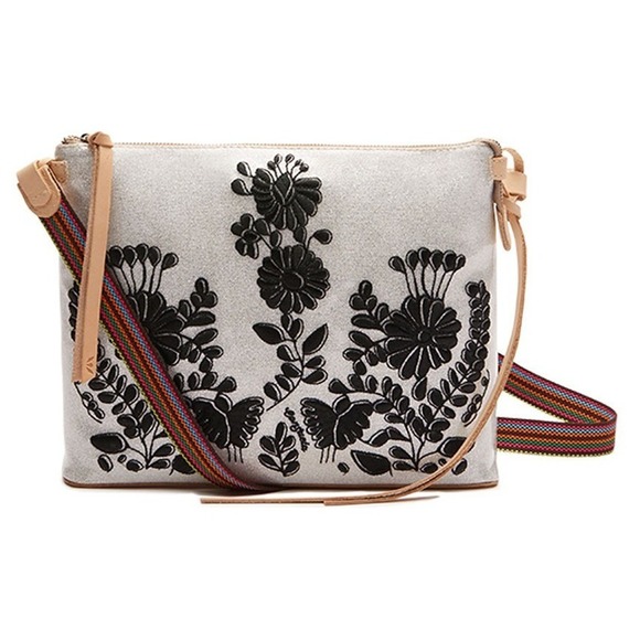 Consuela | Bags | Consuela Krystal Downtown Crossbody Floral ...